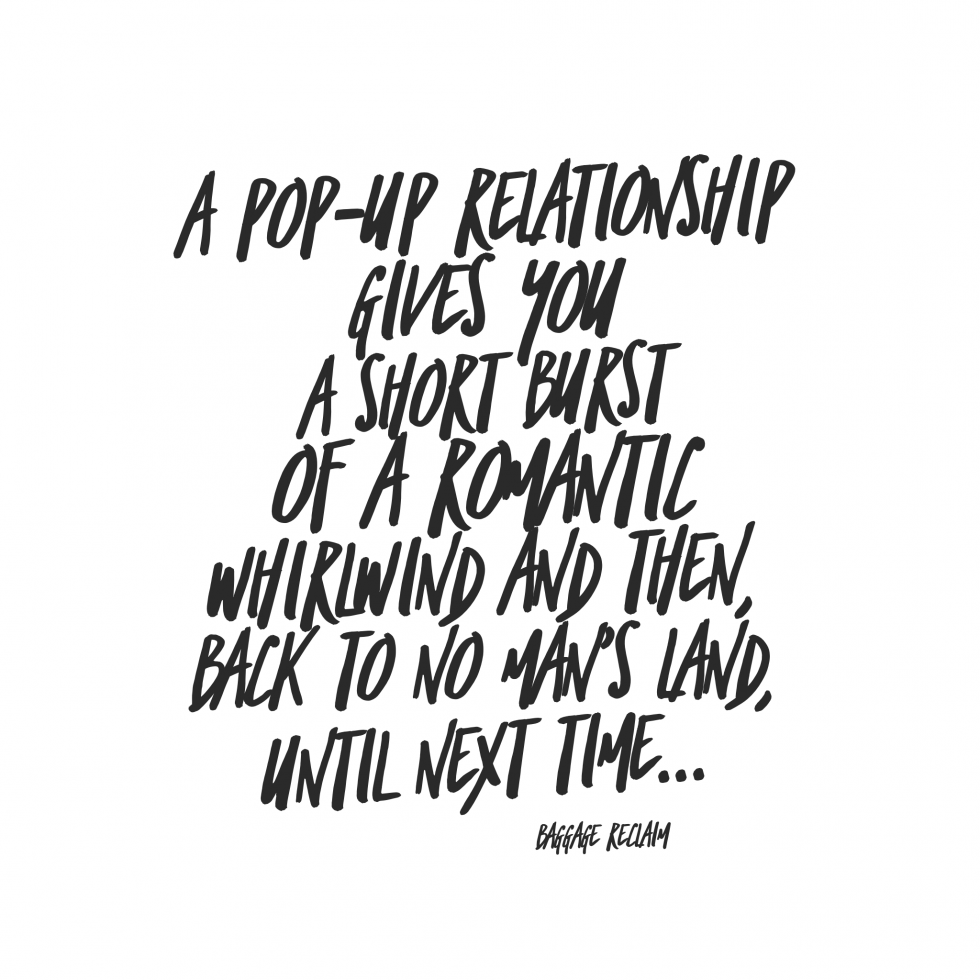 The Pop-Up Relationship: The Temporary Romance That Expires & Never ...